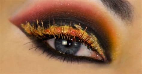 Fire Inspired Makeup