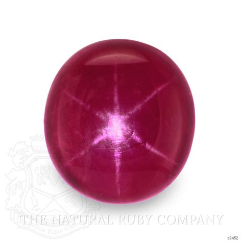 Loose Ruby Oval 2741 Ct S2452 The Natural Ruby Company