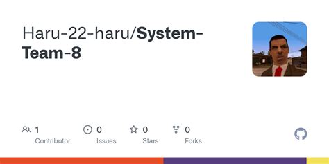 Github Haru 22 Harusystem Team 8