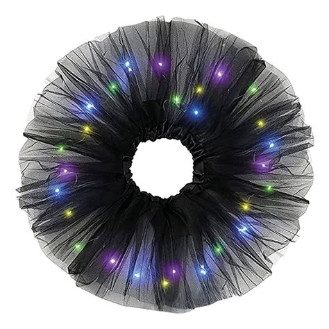 Svart Underkjol Med Led Belysning För Barn Partykungen