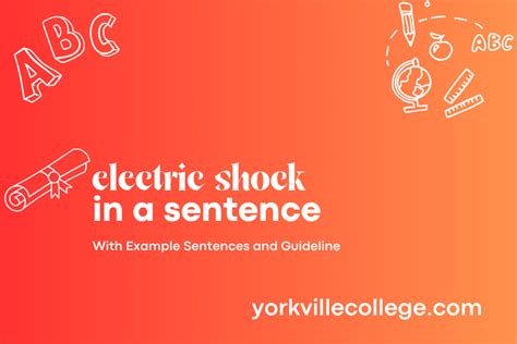 How To Use Electric Shock In A Sentence Easy Examples