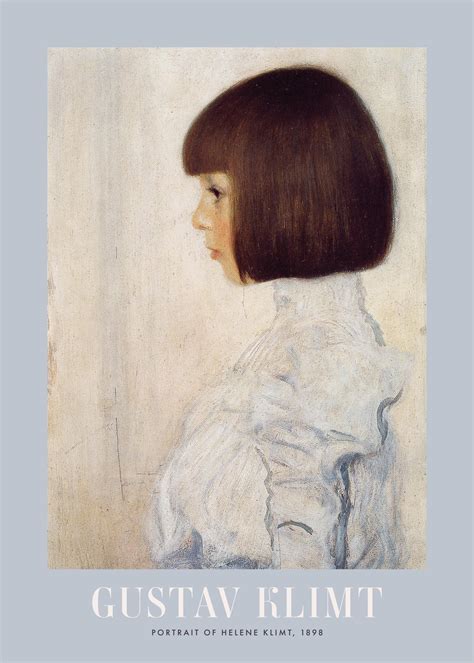 Gustav Klimt Portrait Of Helene Klimt Plakát Desenio Cz