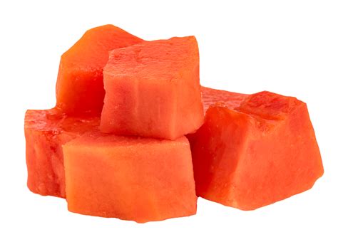 Papaya Slice Isolated 58370319 Png
