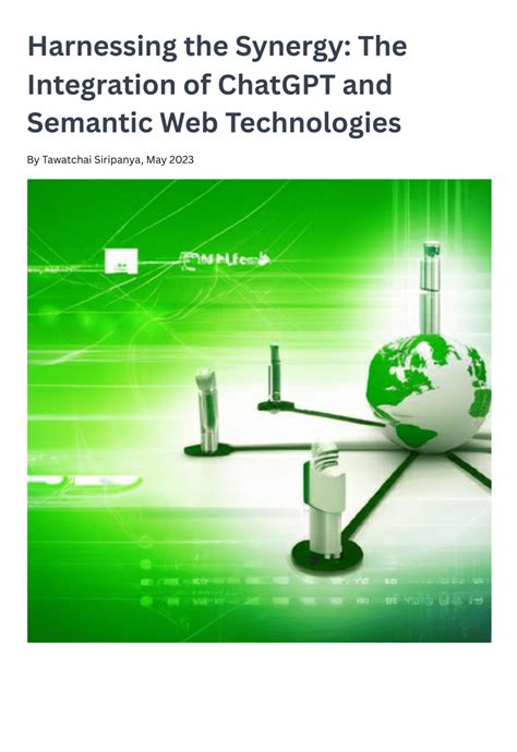 Pdf Harnessing The Synergy The Integration Of Chatgpt And Semantic