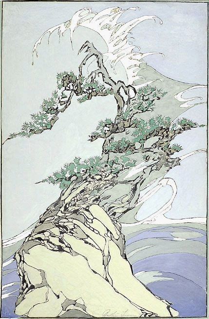Usa The Wave Raised Line 1932 By Bertha Lum 1869 1954