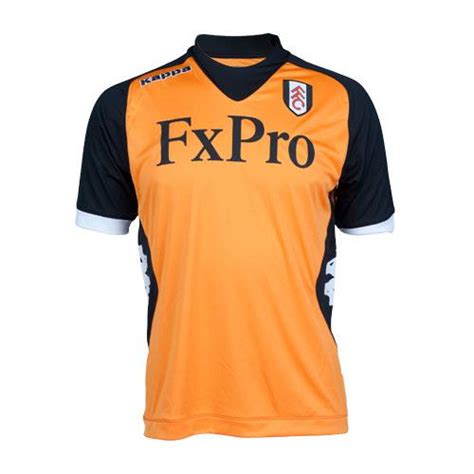 New Orange Fulham Kit 2012 2013 Kappa Fulham Away Shirt 12 13