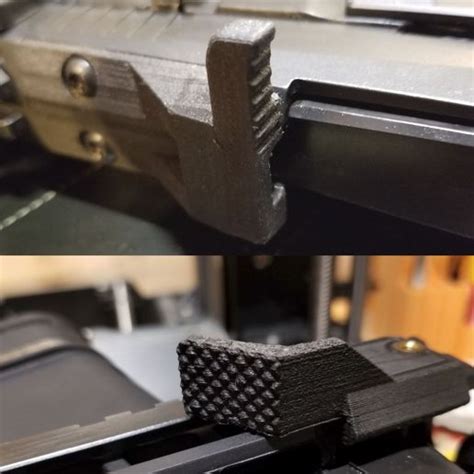 🔧 Flux Raider Thumbrest And Charge Handle・ Stl File For 3d Printing・cults