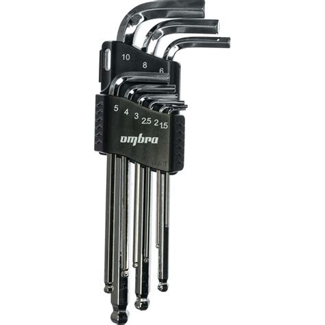 Комплект угловых шестигранников Ombra OMT9S - выгодная цена, отзывы ...