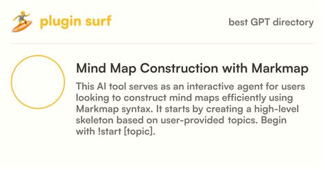 Mind Map Construction With Markmap Gpt Information Latest Updates