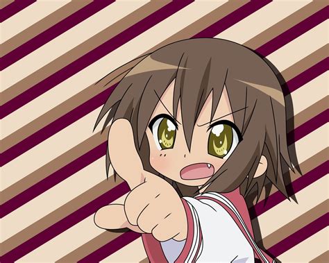 Angry Chibi Girl Anime Characters Widescreen Wallpaper Preview