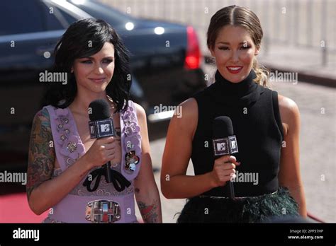 Ruby Rose And Erin Mcnaught At The 2010 Australian Recording Industry Association Aria Awards