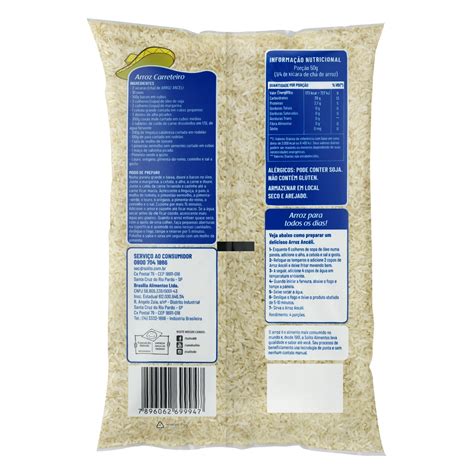 Arroz Polido Tipo 1 Solito Ancéli Pacote 5kg Supermercado Econômico
