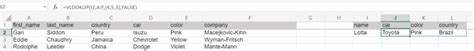 Excel Vlookup Multiple Columns Formula Example Blog