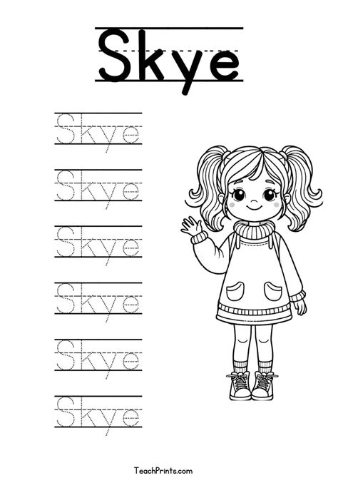 S Name Tracing Worksheets 48 Names Free And Printable Teach Prints