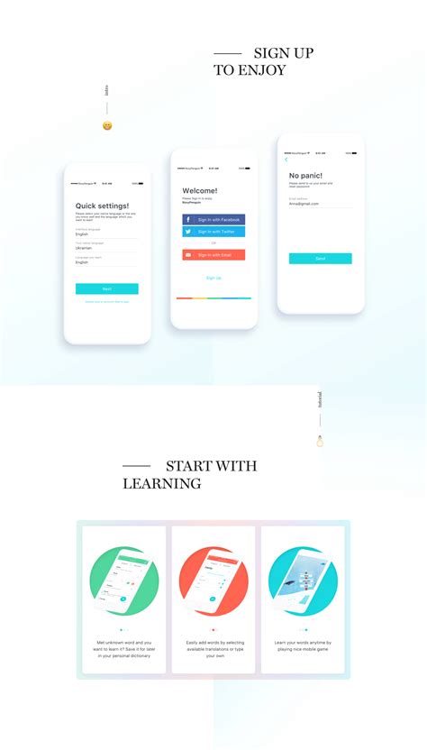 Roxy Penguin Language Learning App On Behance