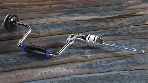 Hand Brace Drill Generic 3d Model 39 3ds Blend C4d Fbx Ma Obj Max Free3d