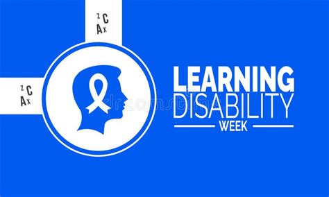 Learning Disability Week Awareness Poster Disability Banner Educational Card Social Media