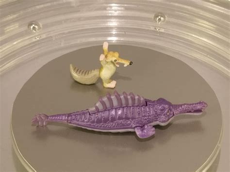 Mattel Ice Age 2 Cretaceous And Pals Mini Tiny Figures Scrat And Killer