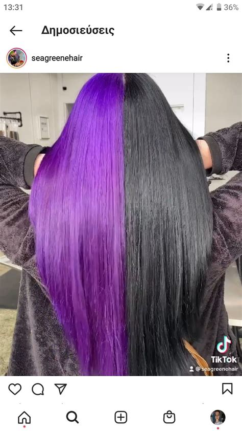 Pin By Jessica Farnsworth On Hair Split Dyed Hair Hair Color For