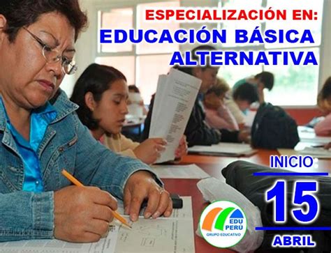 Educación Básica Alternativa Grupo Educativo Edu PerÚ
