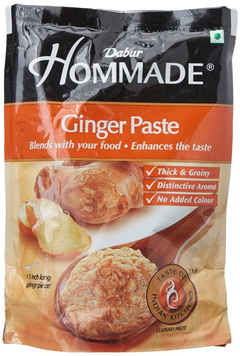 Dabur Hommade Ginger Paste Reviews Ingredients Price