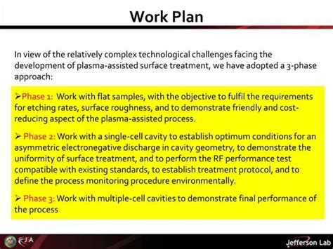 Valente Plasma Etching Of Niobium Srf Cavities Pptx Chemistry Science