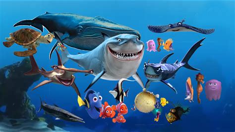 Finding Nemo Characters By Christiantyler123 On Deviantart