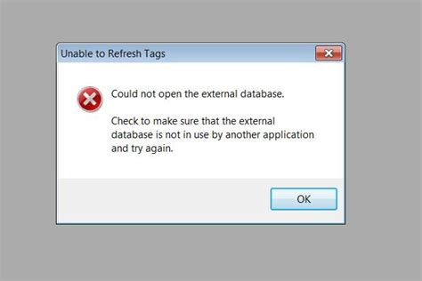 Could Not Open External Database Aveva™︎ Plant Scada Heroes Hq Hmi