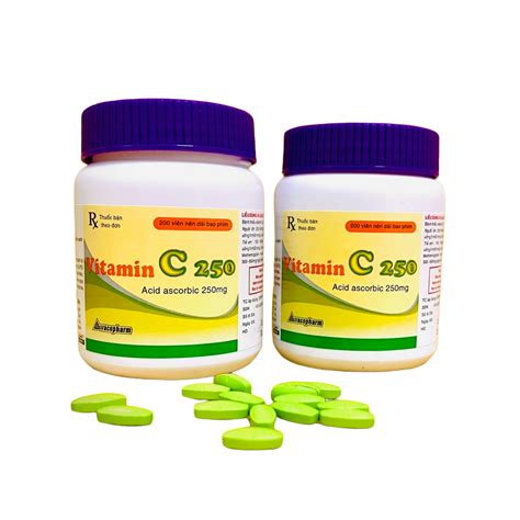 Vacovitamin C250c200v Nén Cam