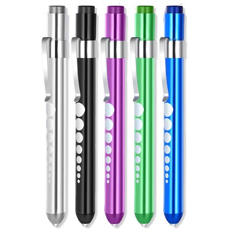 Led Penlight With Pupil Gauge Assorted Colors Best Value Medical