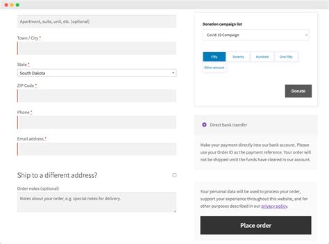 Advanced Donation Woocommerce Marketplace