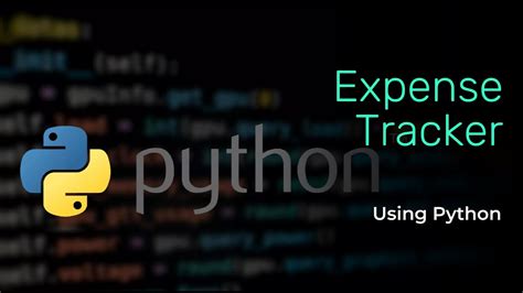 Expense Tracker In Python Part 3 Saving Expenses To A File Save