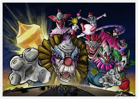 Killer Klowns Concept Poster By ~gfan2332 On Deviantart Slasher Movies
