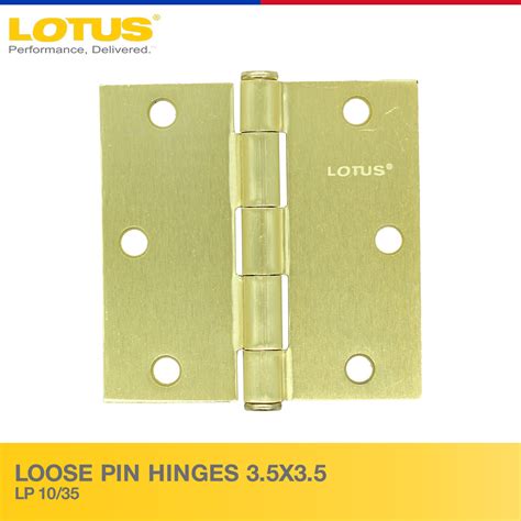 Lotus Loose Pin Hinges 4x4 Lp 10 44 3 5x3 5 Lp 10 35 3x3 Lp 10 33