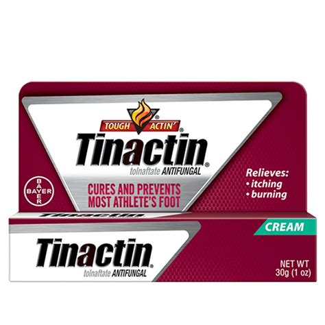 Tinactin Athletes Foot Cream Tolnaftate 1 Antifungal Af Treatment Proven Clinically Effective On