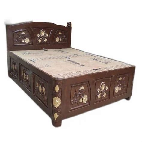 Teak Wood Queen Size Double Bed With Storage At ₹ 35000piece In Akola