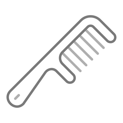 Premium Vector Hair Comb Icon