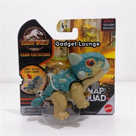 Jual Mattel Jurassic World Snap Squad Wave 8 Ankylosaurus Bumpy Doff Shopee Indonesia