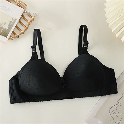 Fatuov Plus Size Bras For Women Wireless Push Up Underwear For Work