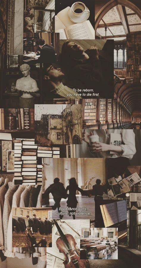 Dark Academia Aesthetic Wallpapers Wallpaper Cave