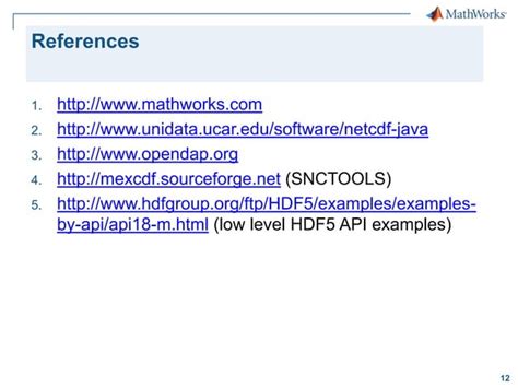 Matlab Netcdf And Opendap Pptx