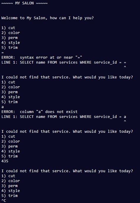 Salon Appointment Subtask 11 16 Not Passing When It Should · Issue 48124 · Freecodecamp