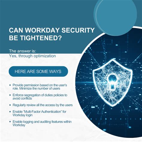 Can Workday Security Be Tightened Optimization