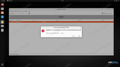 How To Partition Usb Drive In Linux Linux Tutorials Learn Linux