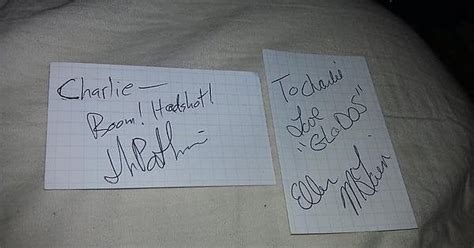 I Caught Up With John Patrick Lowrie On His Way To His Wifes Panel And