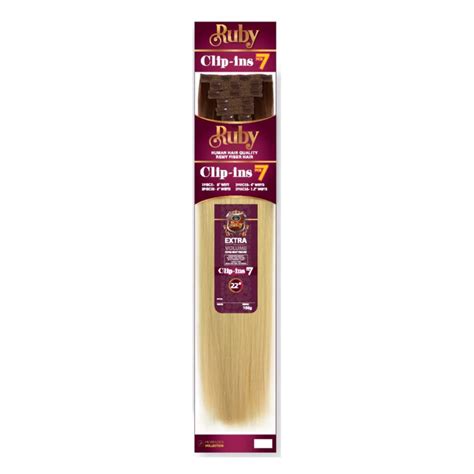 Ruby Ruby Silky Straight Clip In Hair Extensions 22 Glamour Us