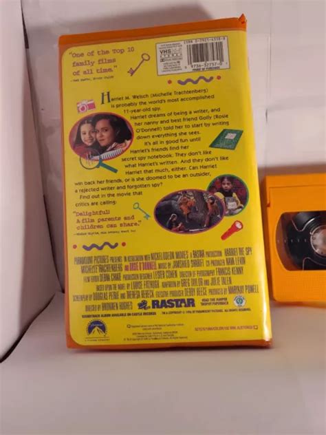 Harriet The Spy Vhs 1997 Clamshell With Rugrats Music Video