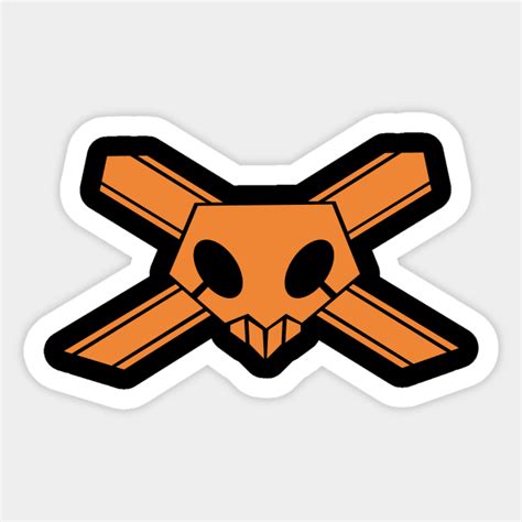 Shinigami Badge Big Logo Bleach Sticker Teepublic