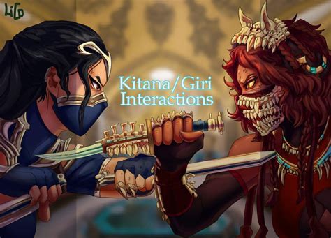 [pre Match Interactions] Kitana Vs Giri By Licoricelump On Deviantart