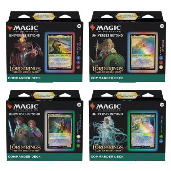 Mtg The Lord Of The Rings Tales Of Middle Earth Commander Deck